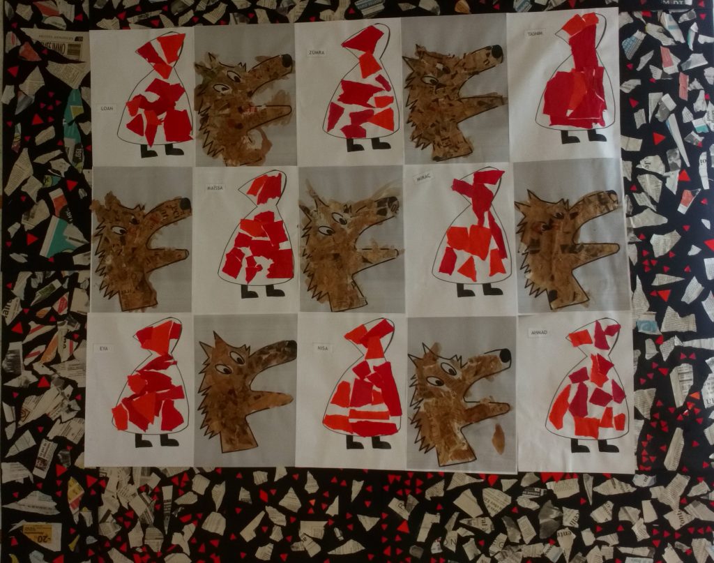 Le loup à l’école maternelle